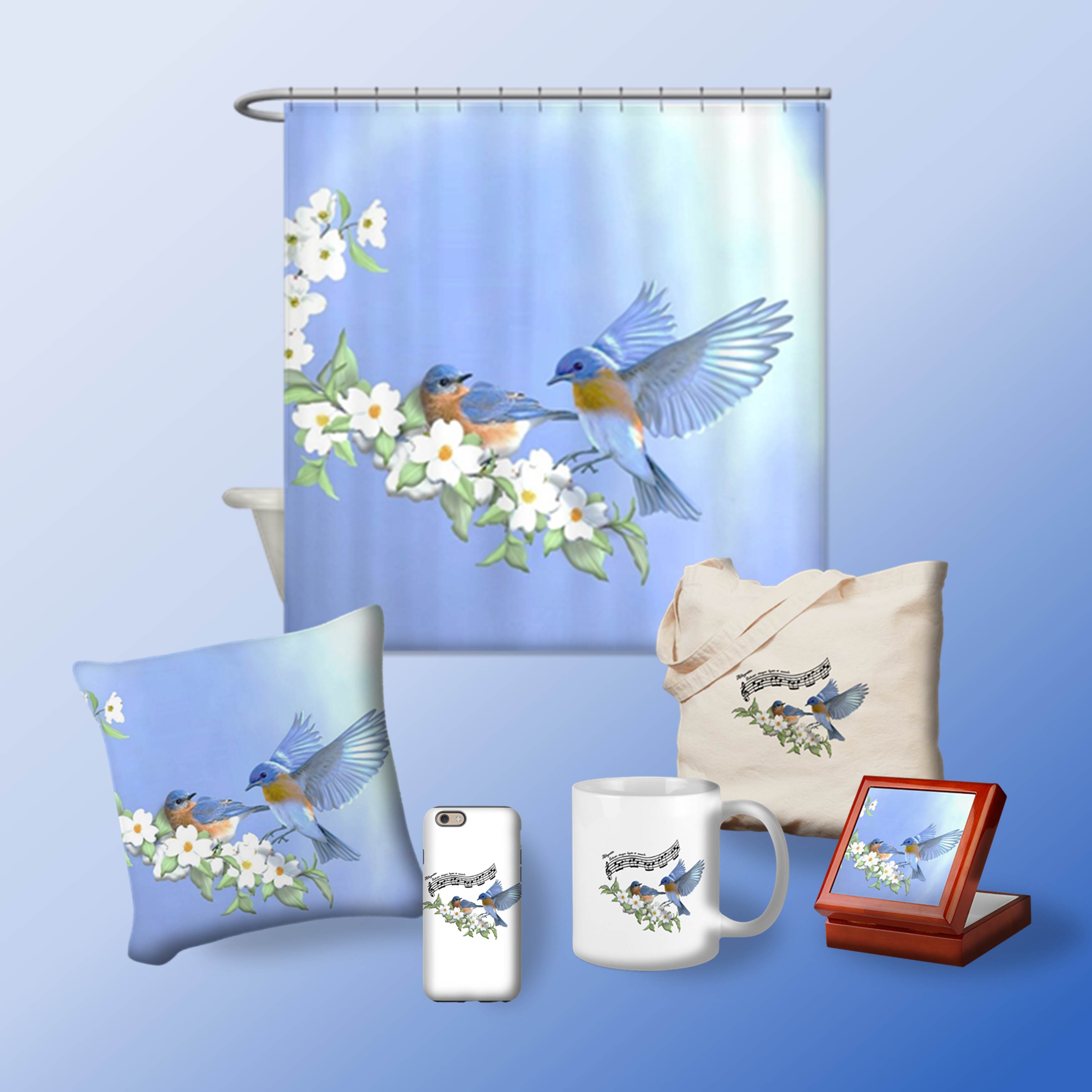 Eastern Bluebird – Avian Note Art